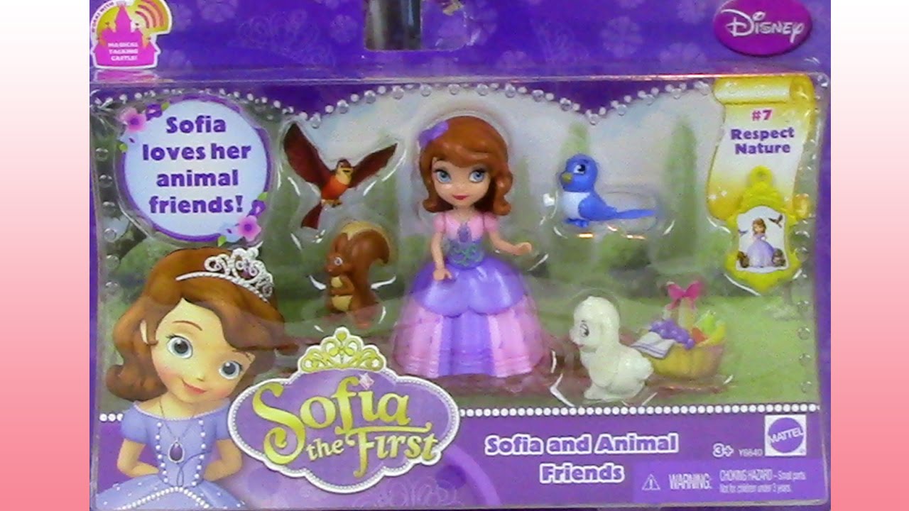 Sofia the First and Animal Friends Play Set: Clover Rabbit, Mia ...