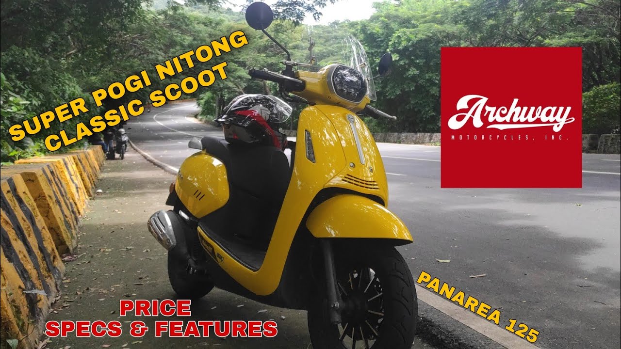 BENELLI PANAREA 125 / SPECS / FEATURES / TOP SPEED / PRICE / ARCHWAY ...