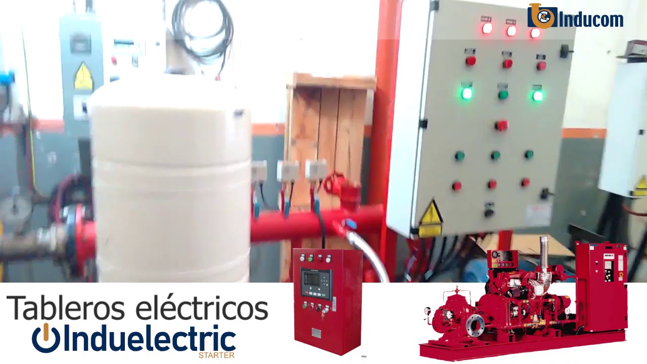 tablero eléctrico Induelectric Inducom - YouTube