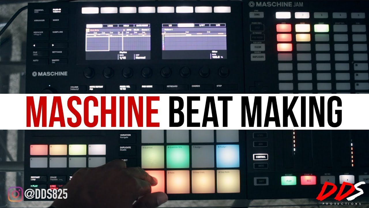 Piano Hip Hop Beat Making Using Native Instruments Maschine MK3! - YouTube