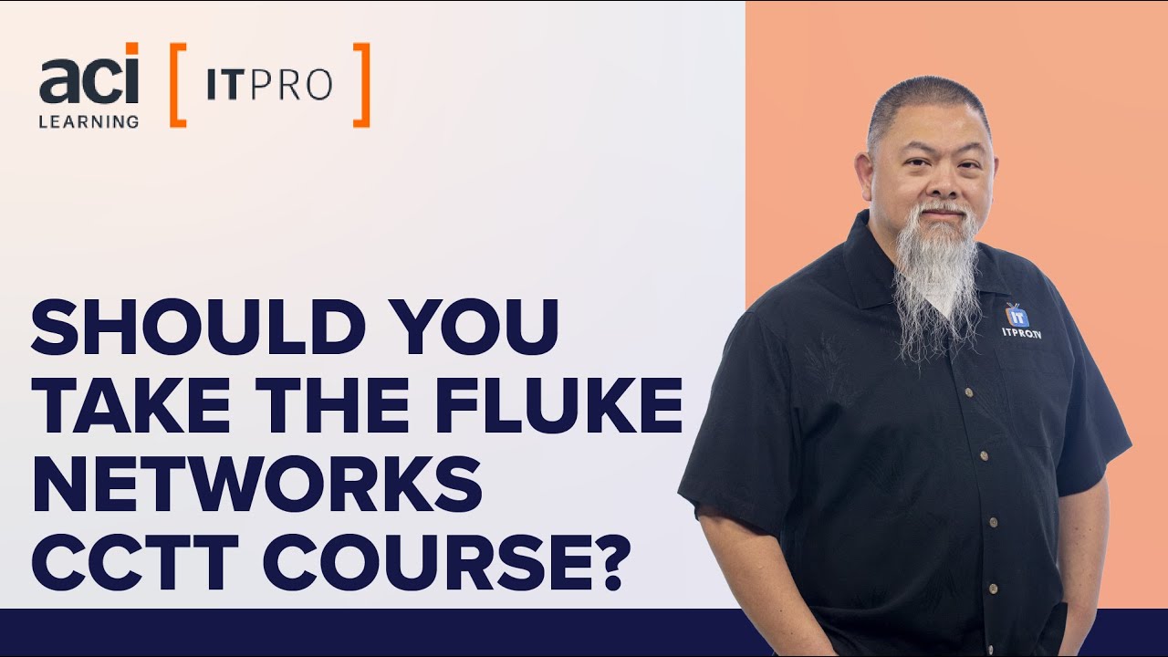 Fluke Networks Certified Cable Test Technician Course Review - YouTube