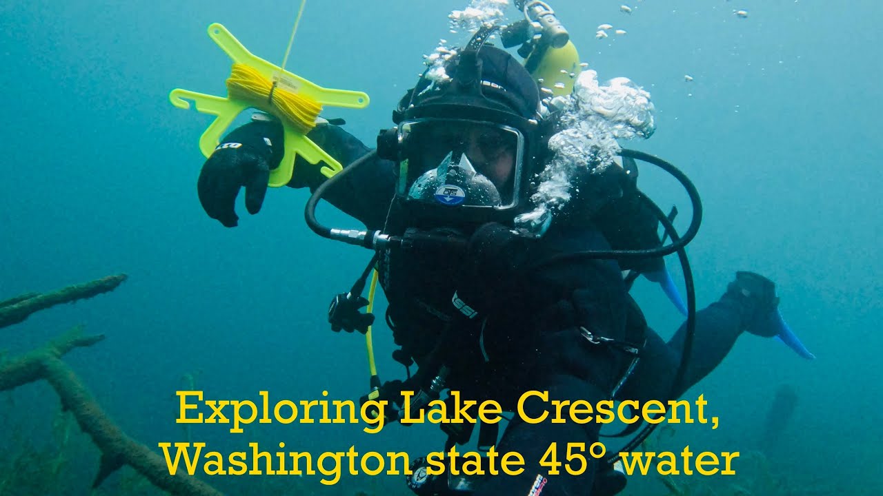 Exploring Lake Crescent scuba diving , Washington state/Ruby Beach ...