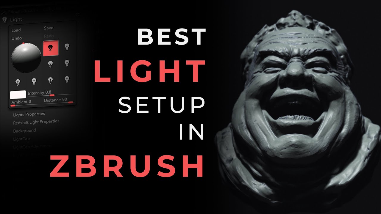 The SECRET to CINEMATIC light in ZBrush - How to ALWAYS make your ...