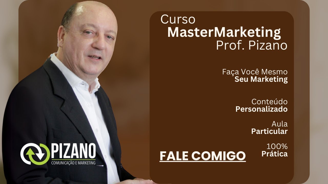 Faça Você Mesmo Seu Marketing | Aprenda com Prof. Pizano - YouTube