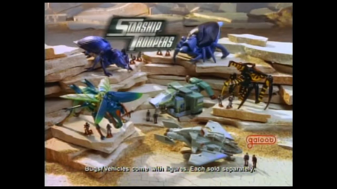 Starship Troopers: Action Fleet Bugs & Vehicles (Galoob commercial ...