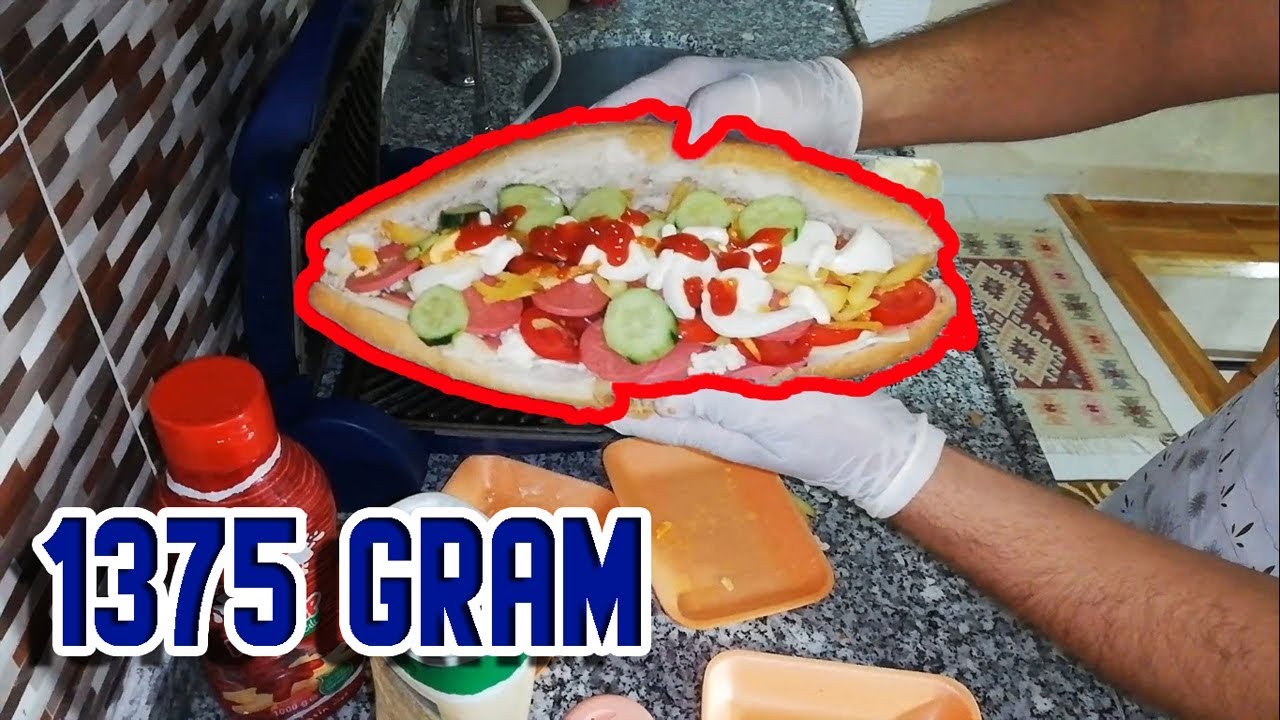 ATOM TOST YAPIMI.(1375 GRAM MEGA TOST!!!!) - YouTube