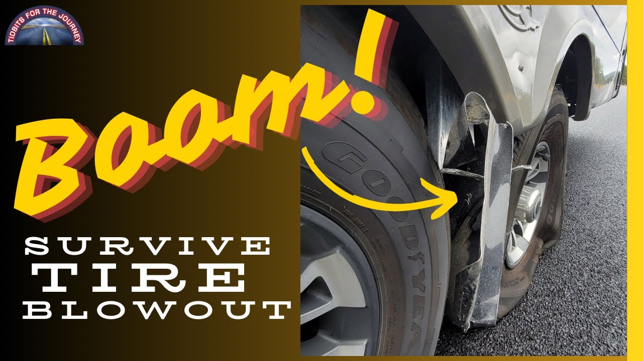 Trailer Tire Blowout! How To Deal With It - YouTube