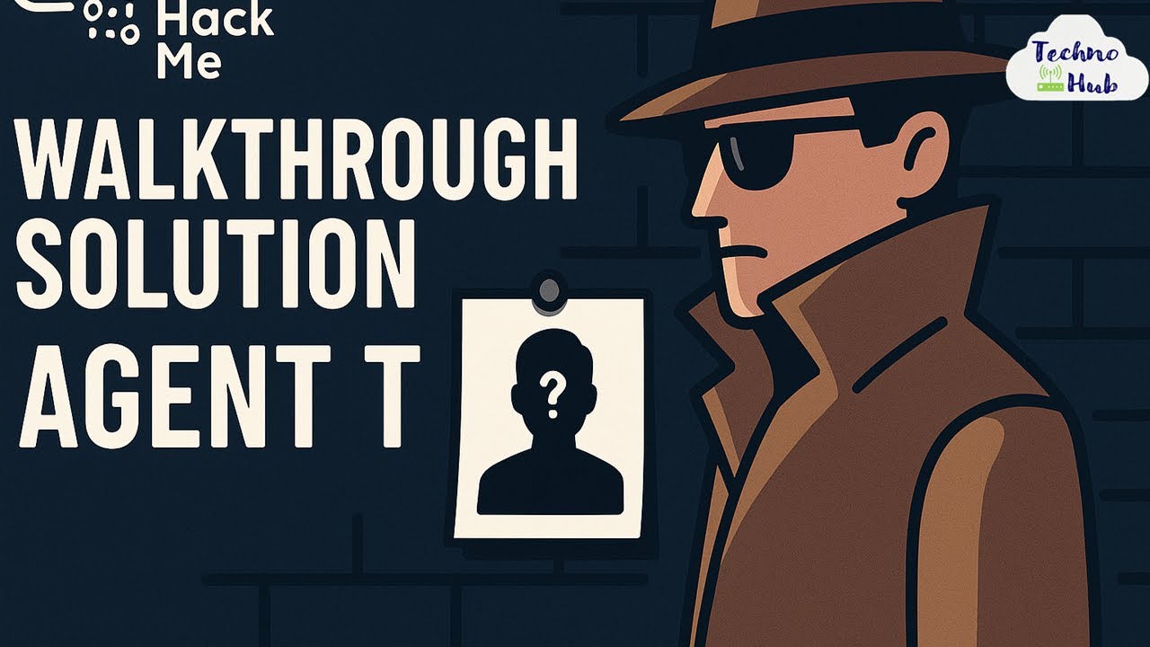 حل تحدى #agent_T من موقع #tryhackme - YouTube