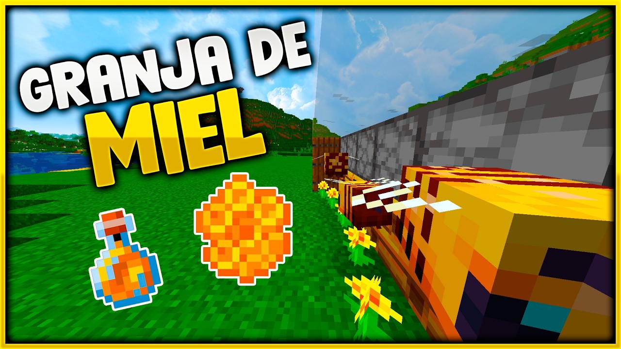 GRANJA de MIEL COMPLETAMENTE AUTOMÁTICA en Minecraft 1.21.x (Tutorial) - YouTube