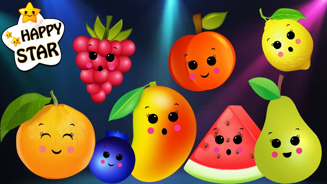 LIVE Streaming - Fruits Dance Collections - Happy Star Dancing - YouTube