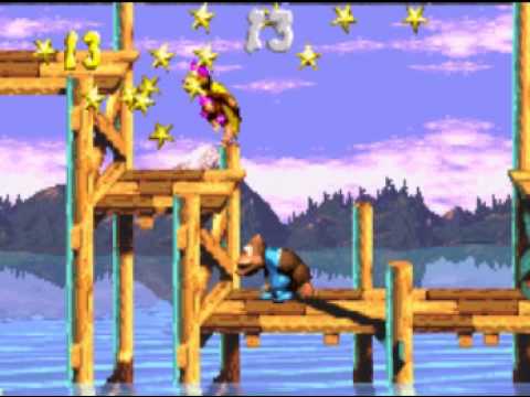 lets play dkc3 gba part 1 a 100% run - YouTube