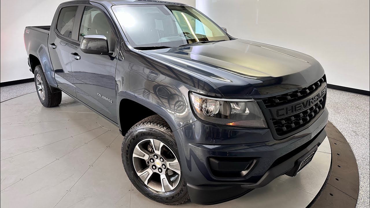 2020 Chevrolet Colorado Z71 4x4 for sale at tjchapmanauto.com - YouTube