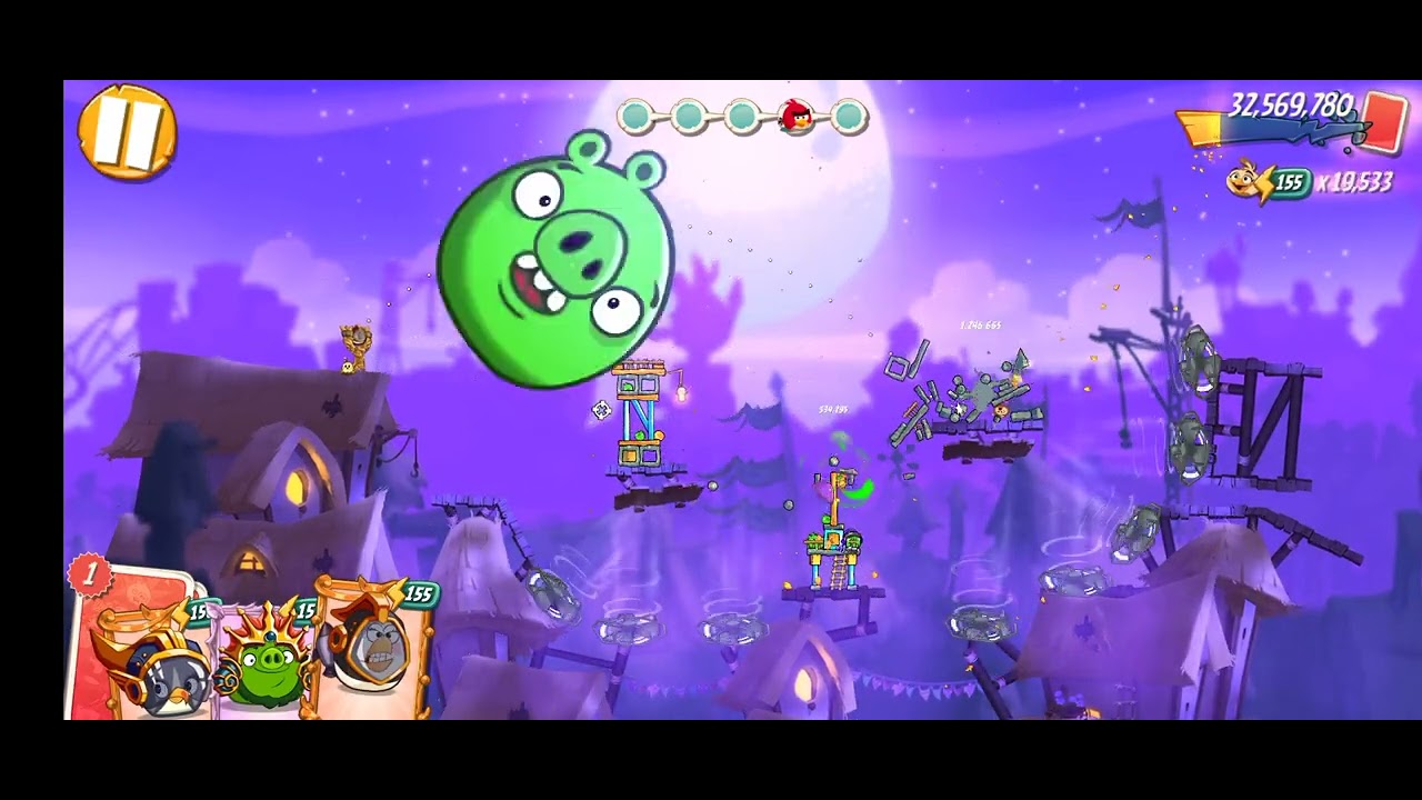 Angry birds 2 "daily challenge 4-5-6" 10/05/24 flock power 💪"1402" #ab2 ...