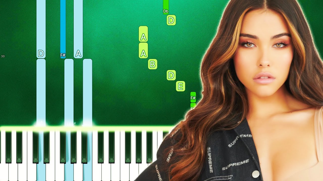 Madison Beer - Good in Goodbye (Piano Tutorial Easy) By MUSICHELP - YouTube