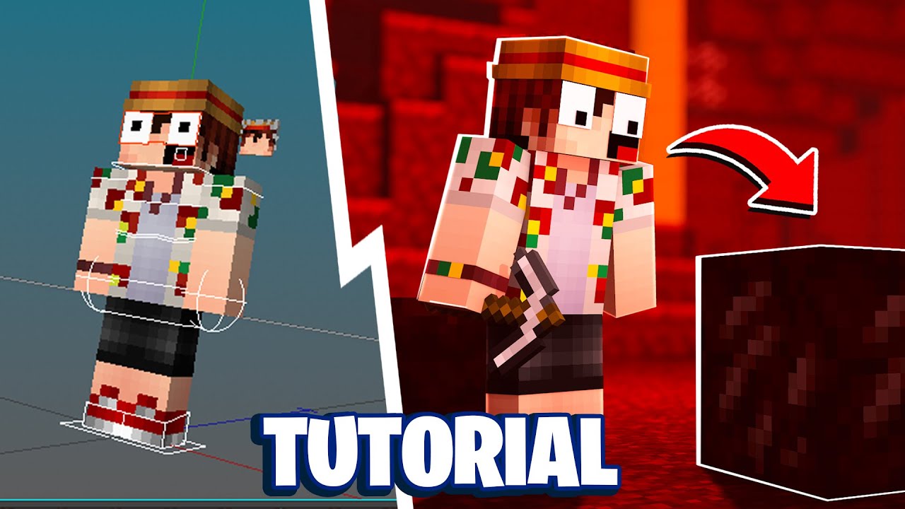 Tutorial: Como fazer thumbnail de minecraft 2D (Estilo do Forever ...