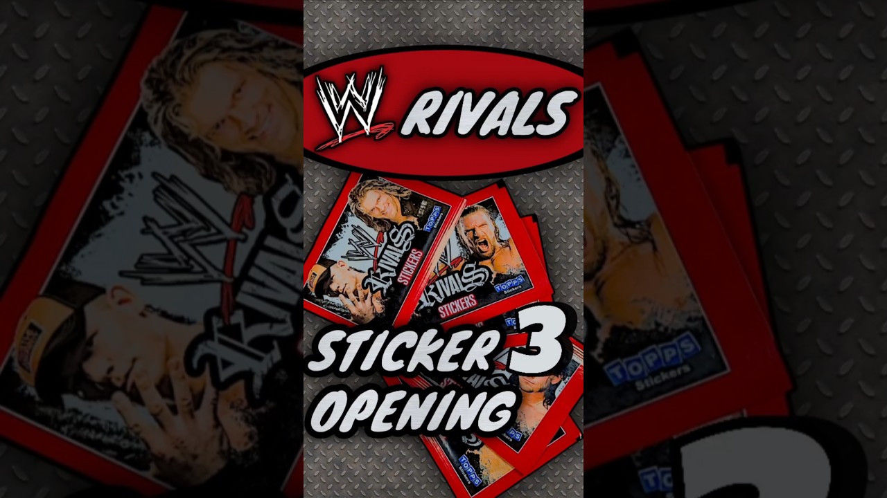 WWE Rival's Sticker Pack's 3 || #shorts - YouTube