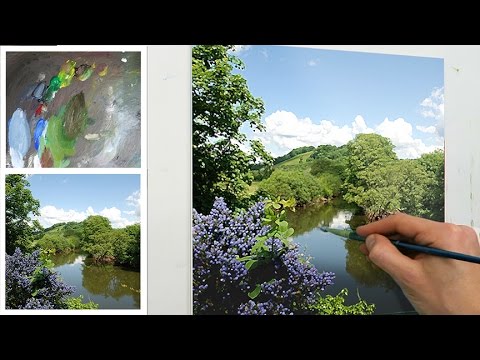 #62 How To Start an Oil Painting By Blocking In | Oil Painting Tutorial