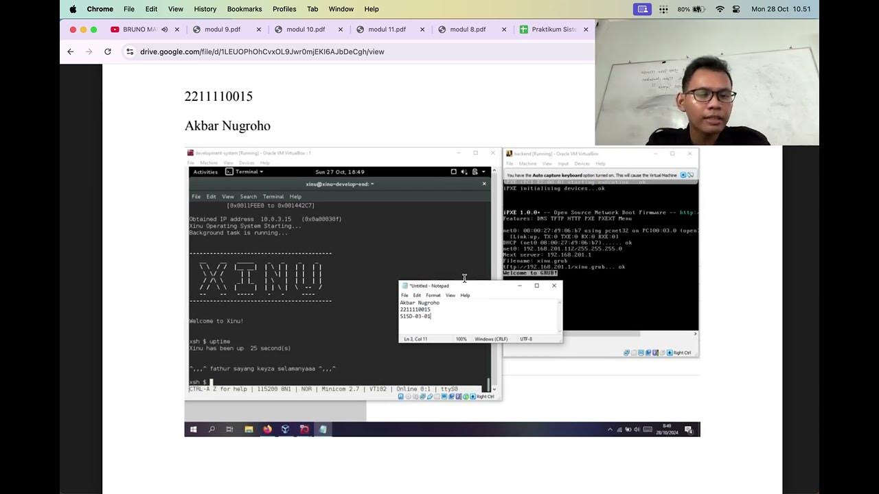 [S1IF-11-03] Praktikum Sistem Operasi - Modul 9 Syscall - YouTube