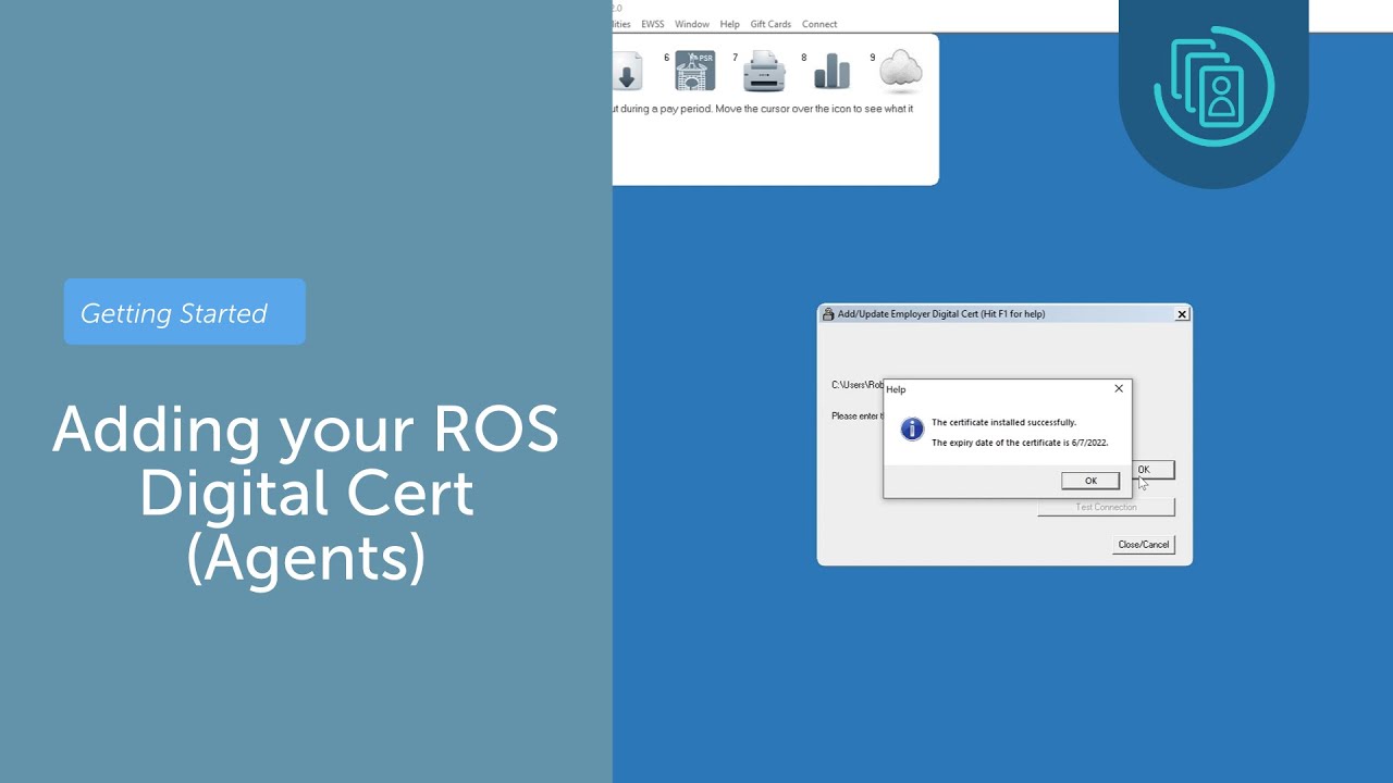 Installing your ROS Digital Cert | Agent | Thesaurus Payroll Manager ...