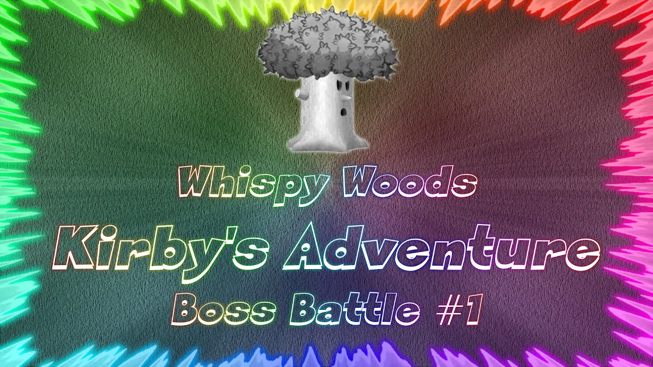 Kirby's Adventure ★ Perfect Boss Battle #1 • Whispy Woods - YouTube