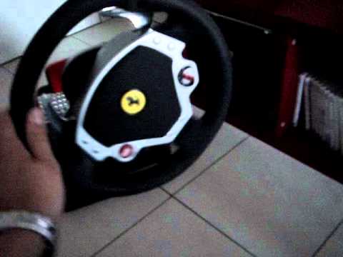 Thrustmaster f430 wireless cockpit - YouTube