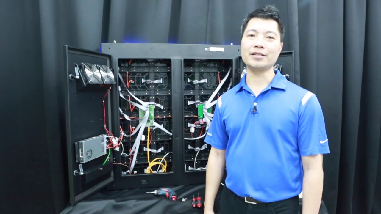 Daktronics J Series Displays-J10 Power Supply Replacement - YouTube