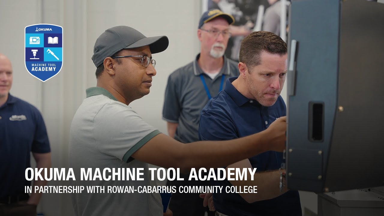 Okuma Machine Tool Academy - YouTube
