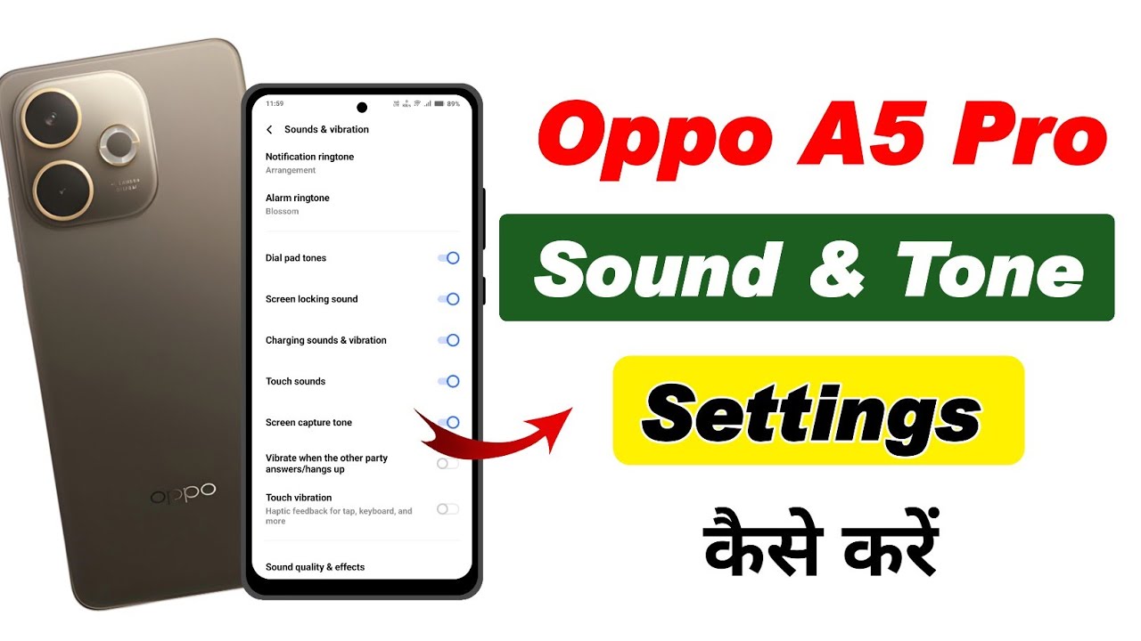 Oppo a5 pro sound and tone settings !! Oppo a5 pro full sound settings ...
