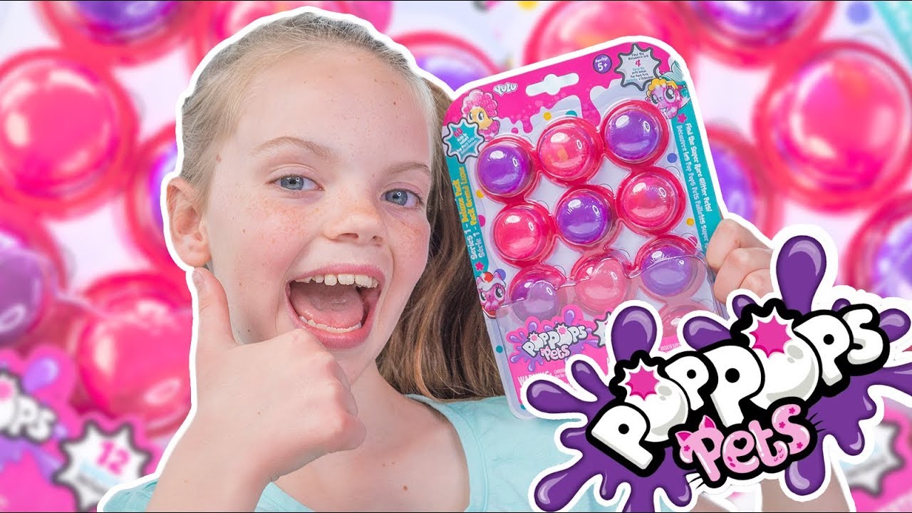 Slime! Pop Pops Pets Bubble Popping With Tiny Squishies - YouTube
