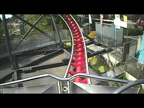 Formule X Roller Coaster Front Seat POV Drievliet Theme Park ...