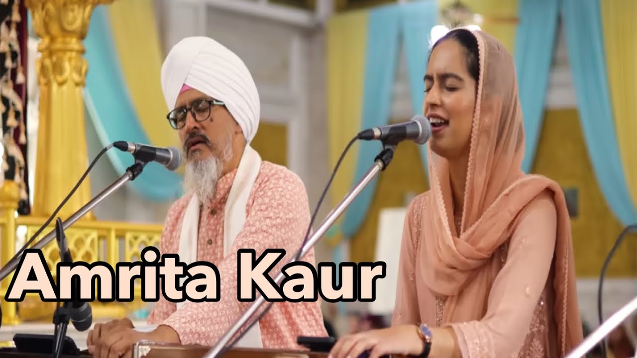 Kirtan by Amrita Kaur ||Shabad Kirtan|| Live - YouTube