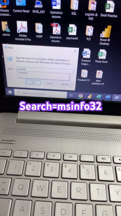 How to find your computer model & Specs 💻 💯 ️ #shorts #computer #model ...