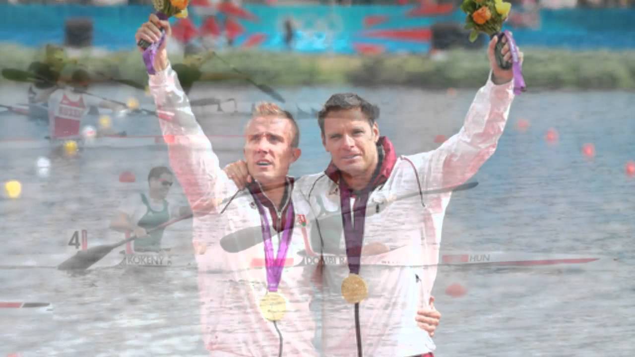 Rudolf Dombi, Roland Kokeny Hungary Wins Canoeing Gold Men's Kayak 1 ...