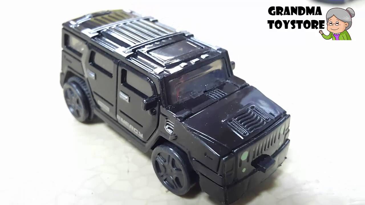 Unboxing TOYS Review/Demos - Tomica Black military humvee jeep - YouTube