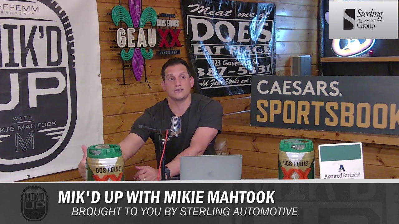 Mik'd Up W/ Mikie Mahtook & Jared Mitchell LSU Football vs Mississippi State LIVE At Uncle Earls ...