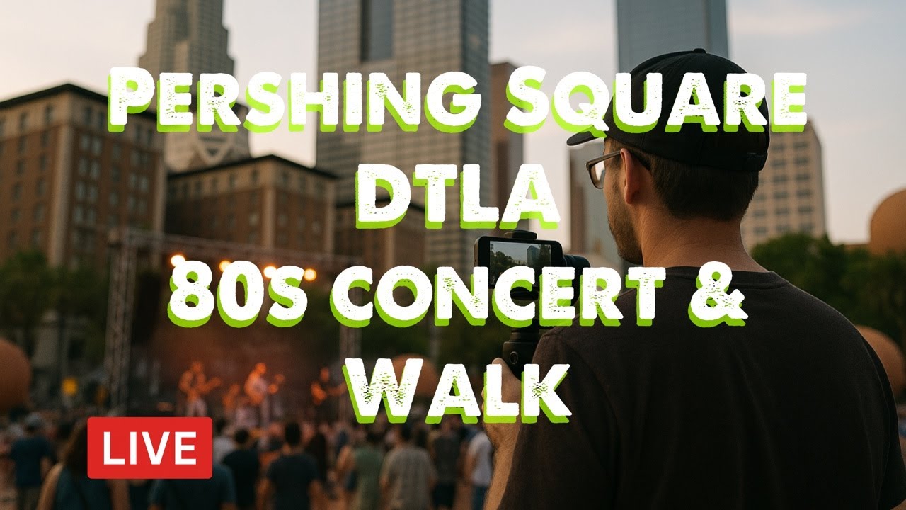 LIVE 📍 LOS ANGELES - DTLA / PERSHING SQ WALK CHAT IRL - YouTube