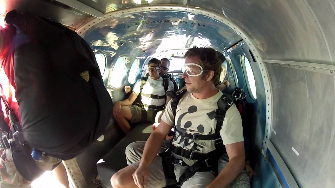 Bachelor Party Skydiving - Skydive Utah - 9-20-12 - YouTube