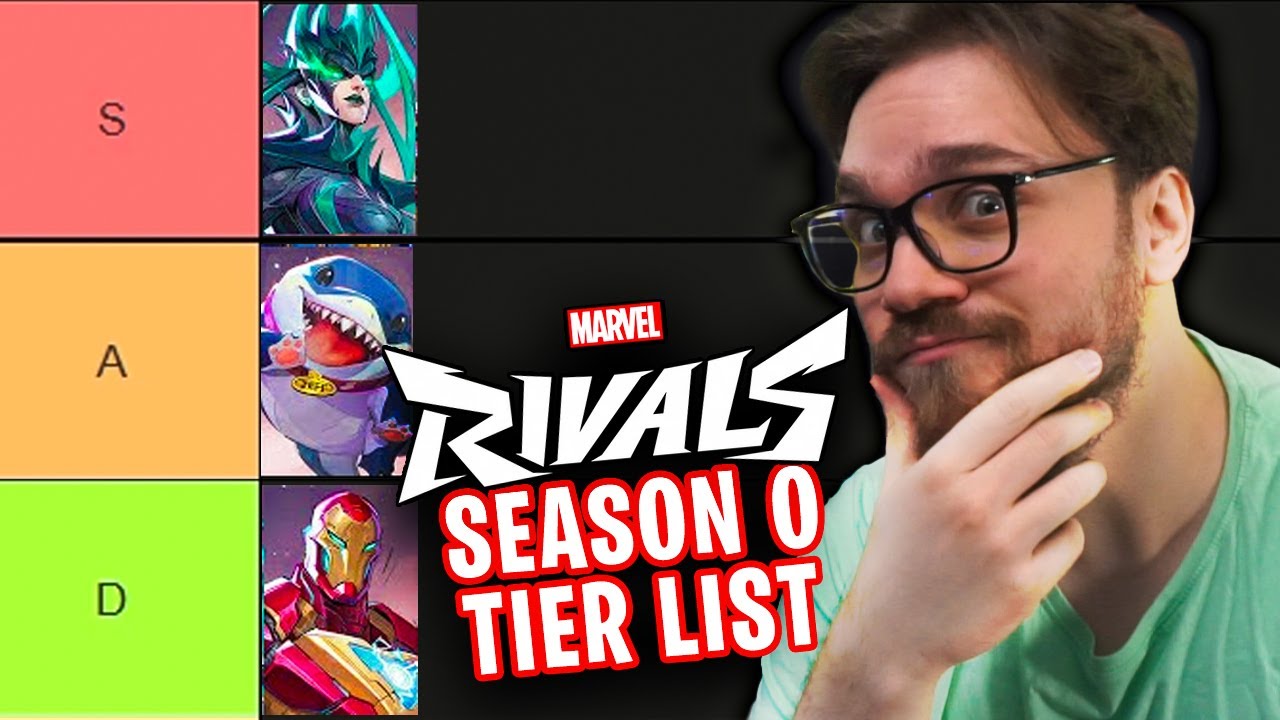 The ULTIMATE GRANDMASTER Marvel Rivals TIER LIST for Season 0 - YouTube