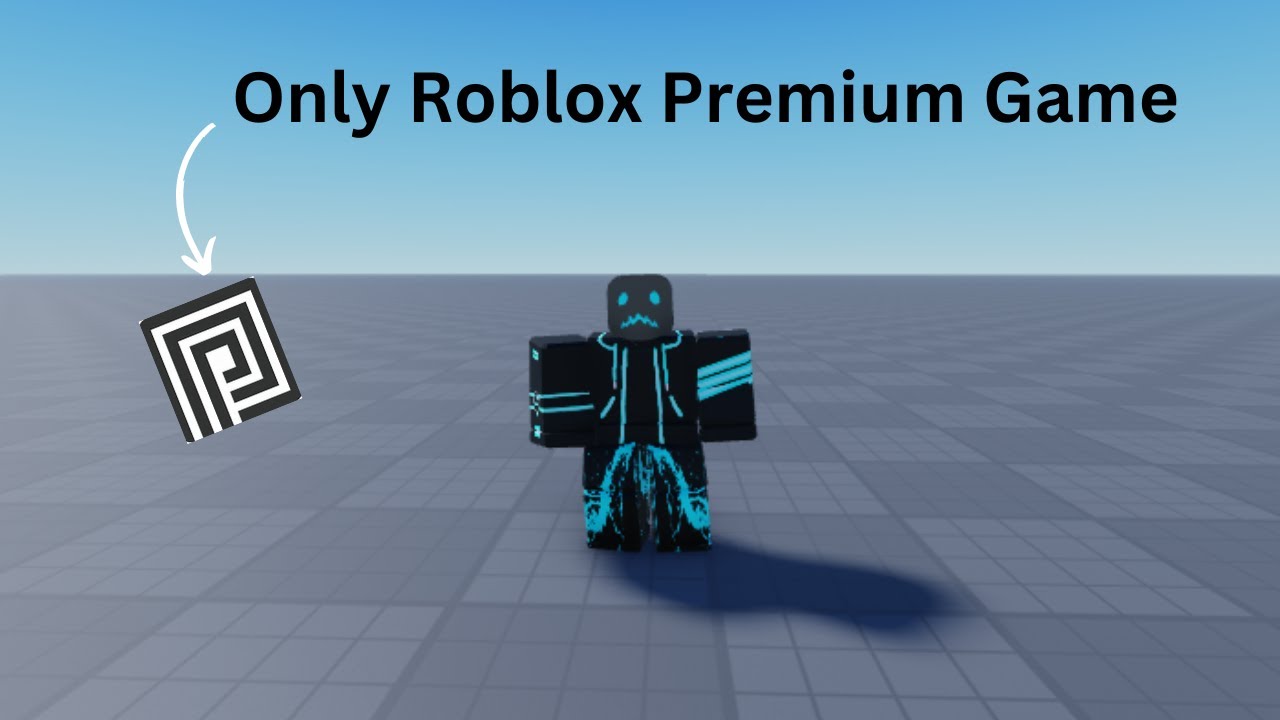 How to make a only Roblox Premium Player Game - YouTube