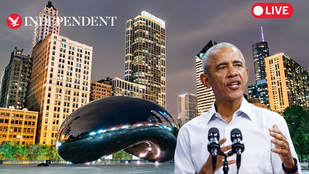 Live: Former President Barack Obama speaks on unity - YouTube