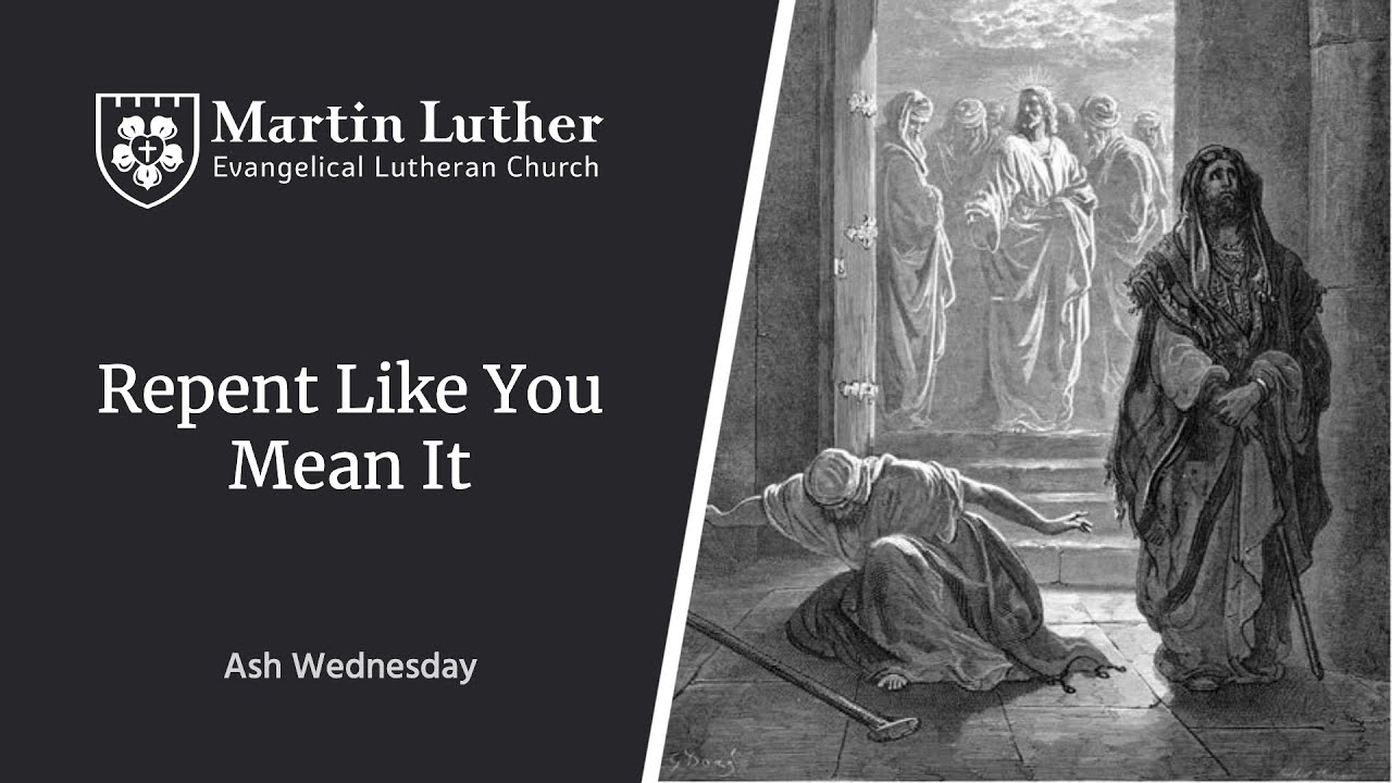 Repent Like You Mean It | Ash Wednesday - YouTube