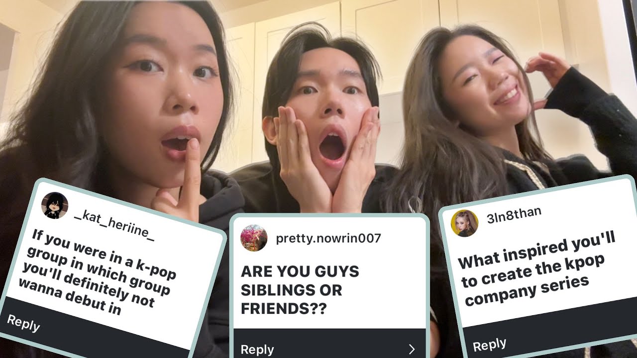Answering your Unhinged KPOP Questions + Mukbang - YouTube