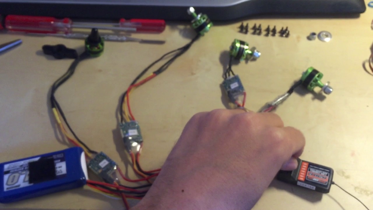 Afro 12A ESC's Simonk bec defective - YouTube