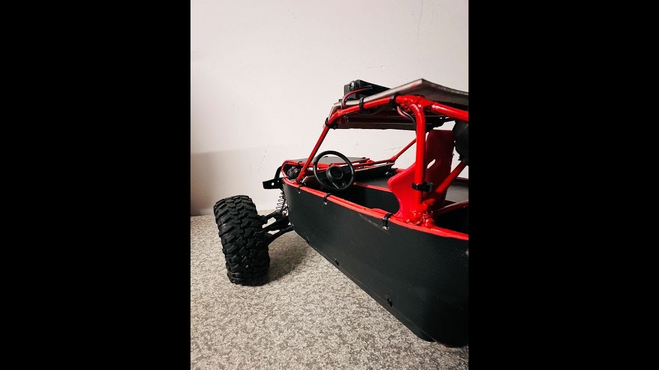 Rc Tube Sandbuggy build with a HNR Mars pro chassis 1/10 scale ! ALOT ...