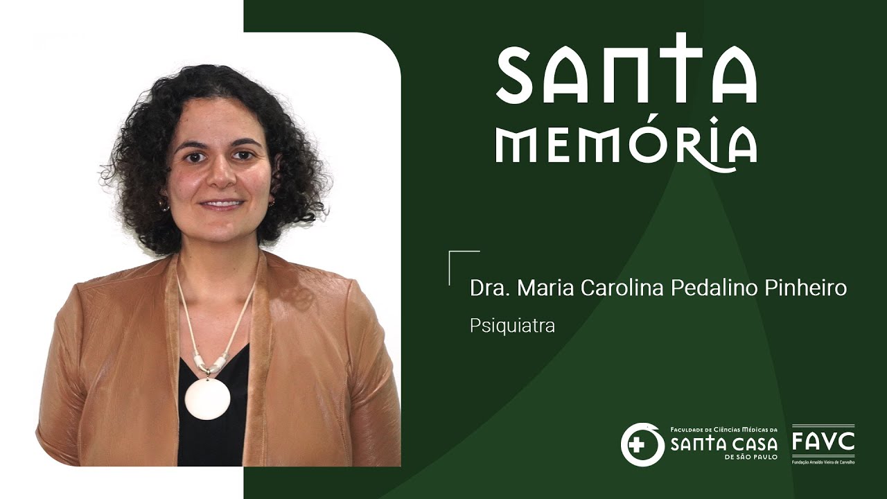 Santa Memória - Dra. Maria Carolina Pedalino Pinheiro - YouTube