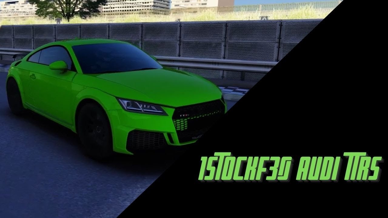 1STOCKF30 AUDI TTRS | Swerving through HEAVY Traffic | No Hesi ...
