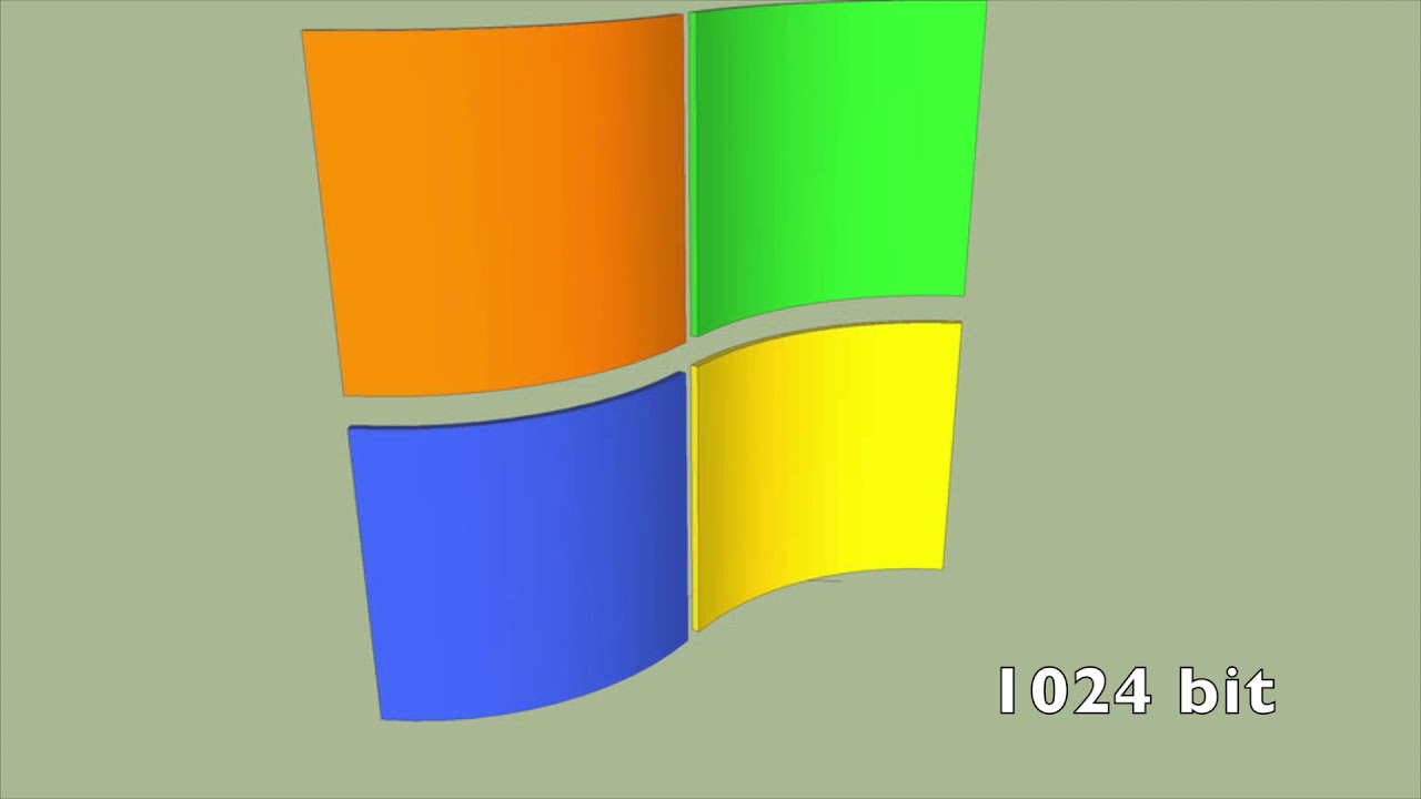 Windows XP 64-bit, 32-bit, 16-bit - YouTube