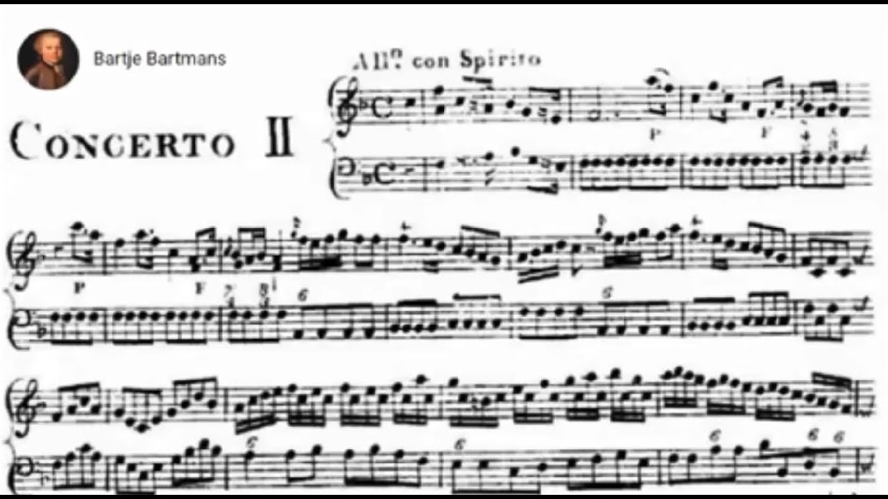 Johann Christian Bach - II. Piano Concerto, No. 8, Op. 7, No. 2 (1770 ...