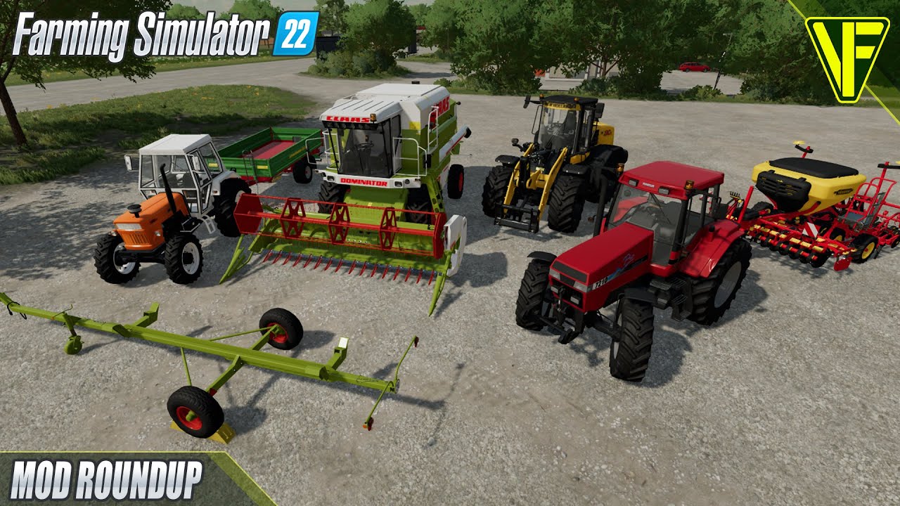 First Mods Released For Farming Simulator 22! - YouTube