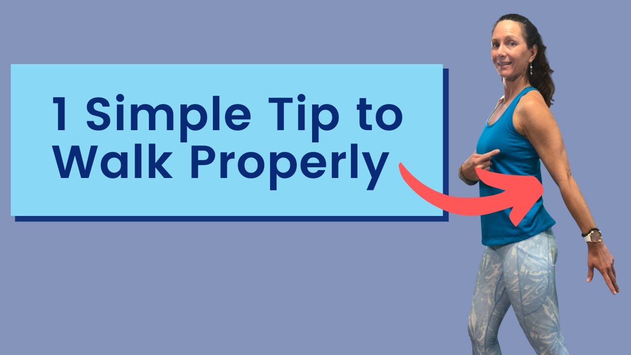 1 Simple Tip to Walk Properly - YouTube
